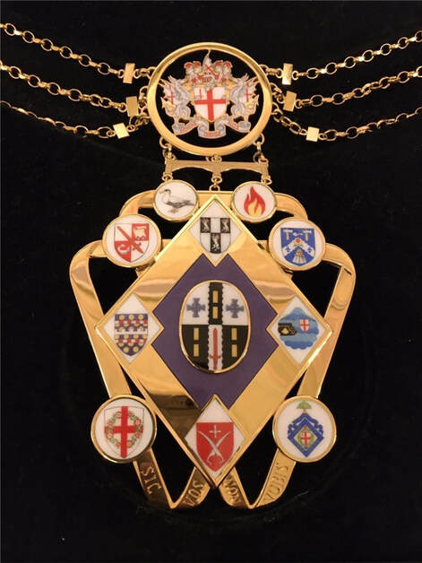 My Shrieval Badge and Chain - Alison Gowman