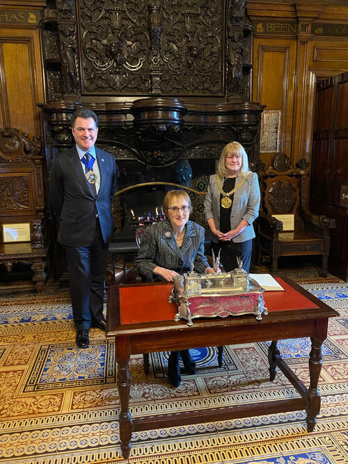 Lord Mayor's visit to Liverpool - Alison Gowman